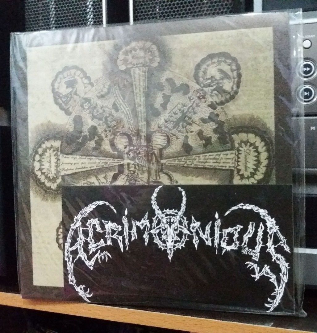 ACRIMONIOUS "Broken Bonds Of Balance" vinyl 7" EP Nuclear Winter ...
