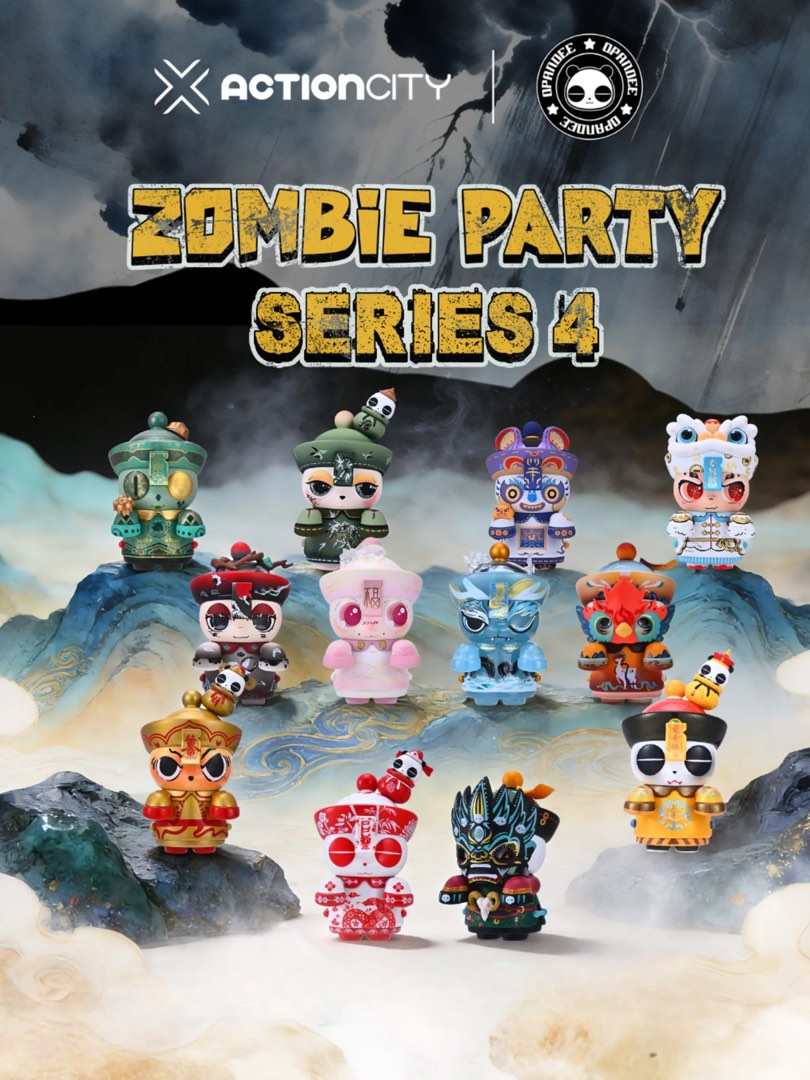 ActionCity x OPANDEE ZOMBIE 4.0 Blind Box Figure, Hobbies & Toys, Toys ...