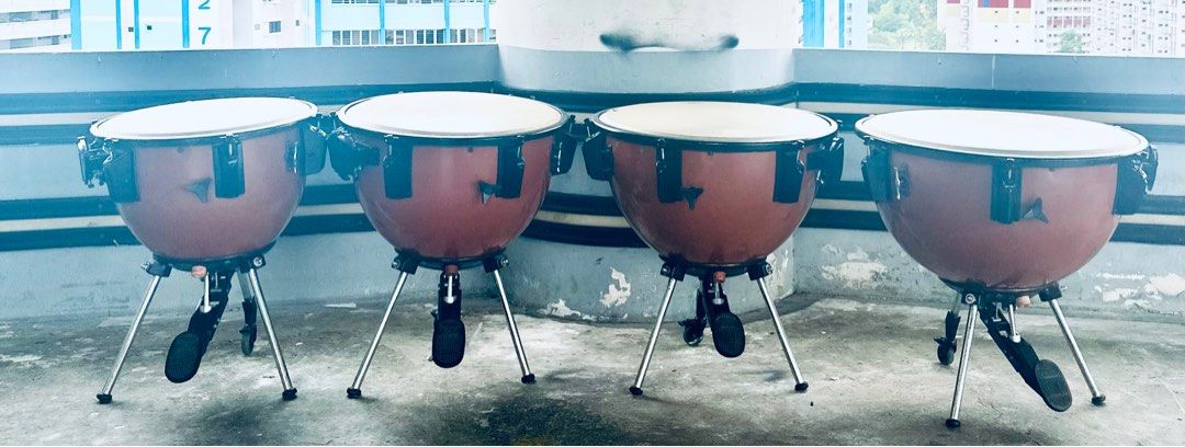Adams Timpani Set - Professional Grade, Hobbies & Toys, Musical ...