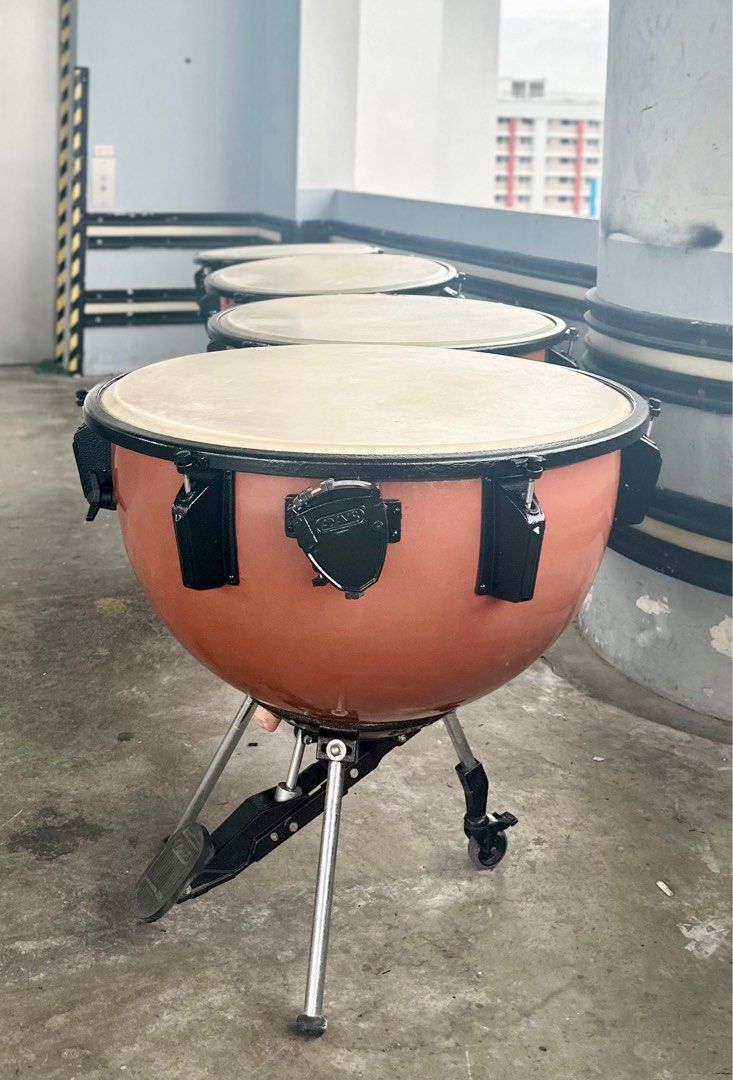 Adams Timpani Set - Professional Grade, Hobbies & Toys, Musical ...
