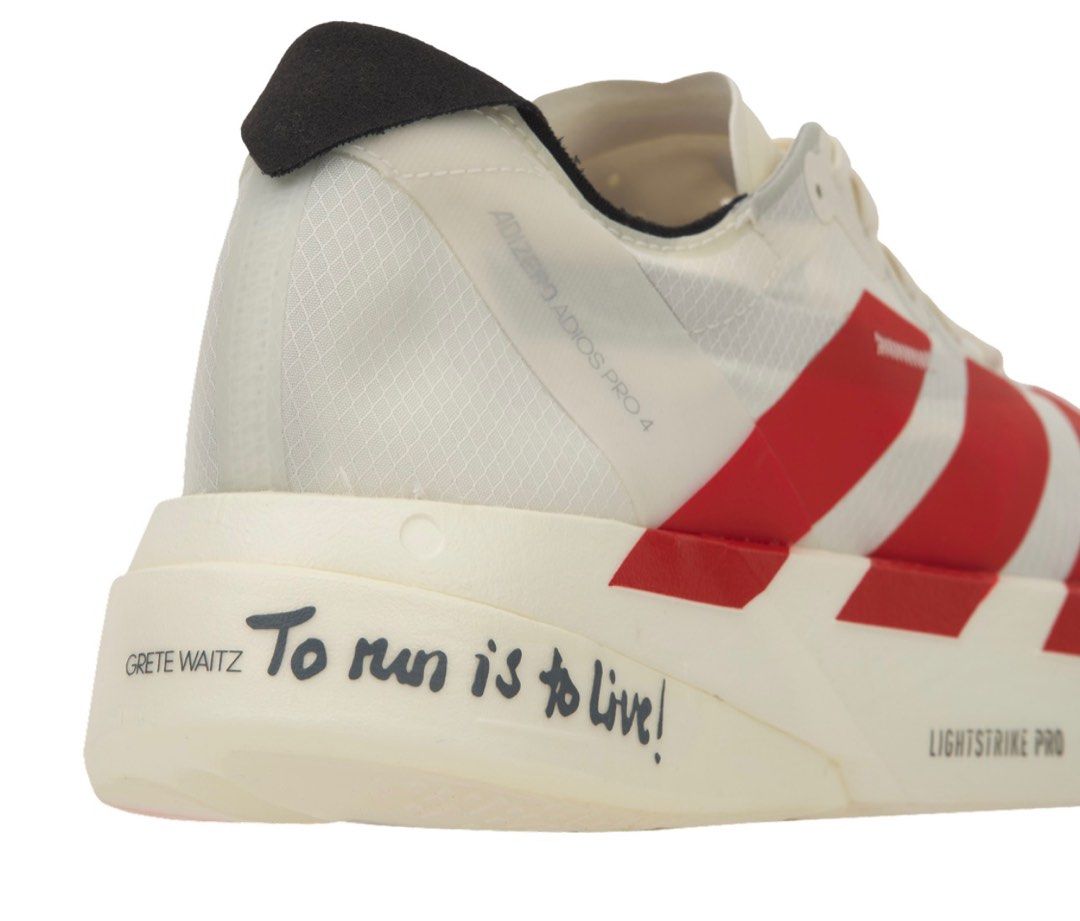 Adidas Adizero Adios Pro 4 Off White Better Scarlet (limited item), Men ...