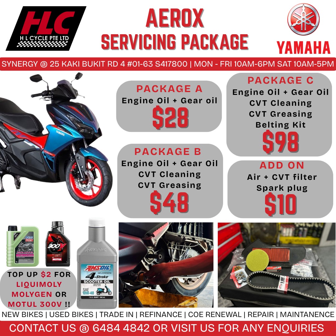 AEROX | SERVICE PACKAGE | Valve Clearance, Motorcycles, Motorcycle ...