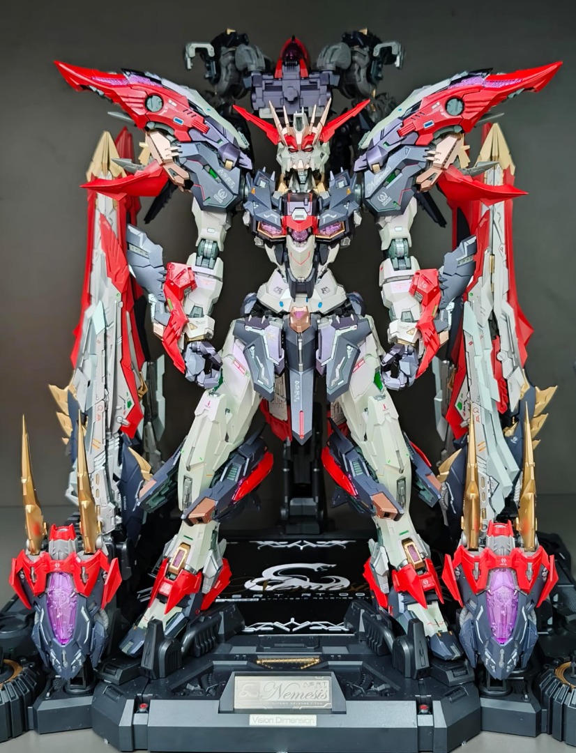 ASSEMBLY INFINITE DIMENSION MG 1/100 NEMESIS RT-002, Hobbies & Toys ...