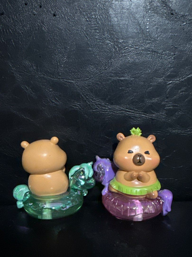 Assorted Capybara Figurines Set, Hobbies & Toys, Toys & Games on Carousell