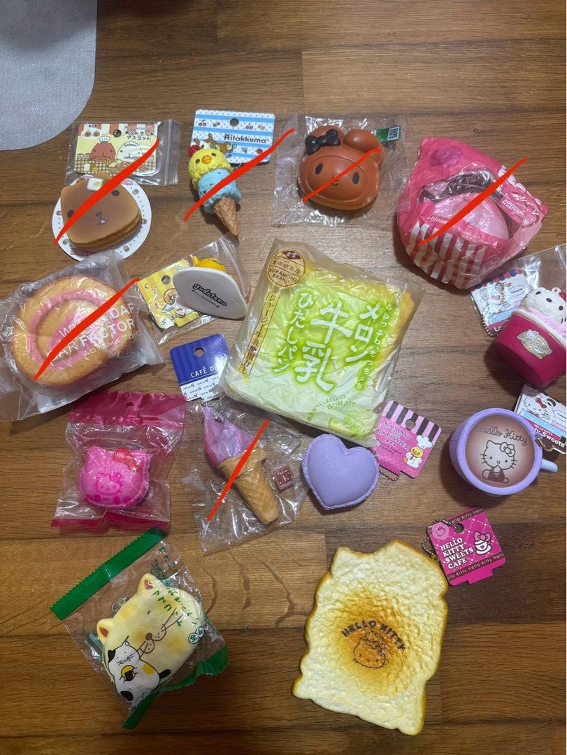 ASSORTED SQUISHIES, Hobbies & Toys, Toys & Games on Carousell