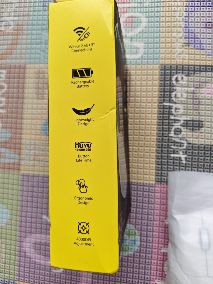 Attack shark x5 rgb weightless mouse, Computers & Tech, Parts ...