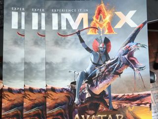 Avatar: Fire and Ash IMAX Movie Poster, Hobbies & Toys, Collectibles ...