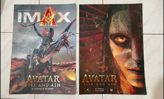 Avatar: Fire and Ash IMAX Movie Poster, Hobbies & Toys, Collectibles ...