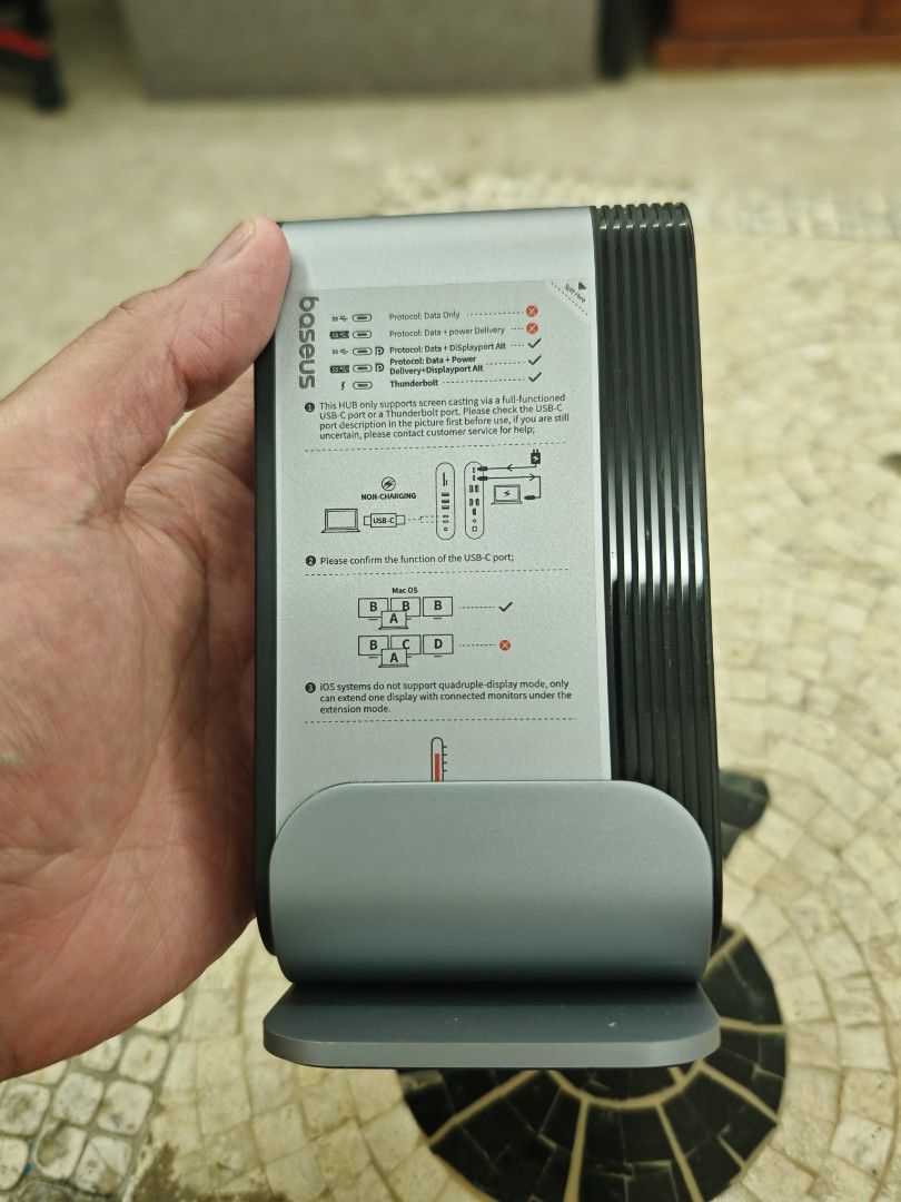 Baseus 17 in 1 docking station, Computers & Tech, Parts & Accessories ...