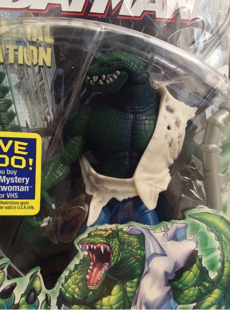 Batman: Killer Croc with comic book, Hobbies & Toys, Toys & Games on ...