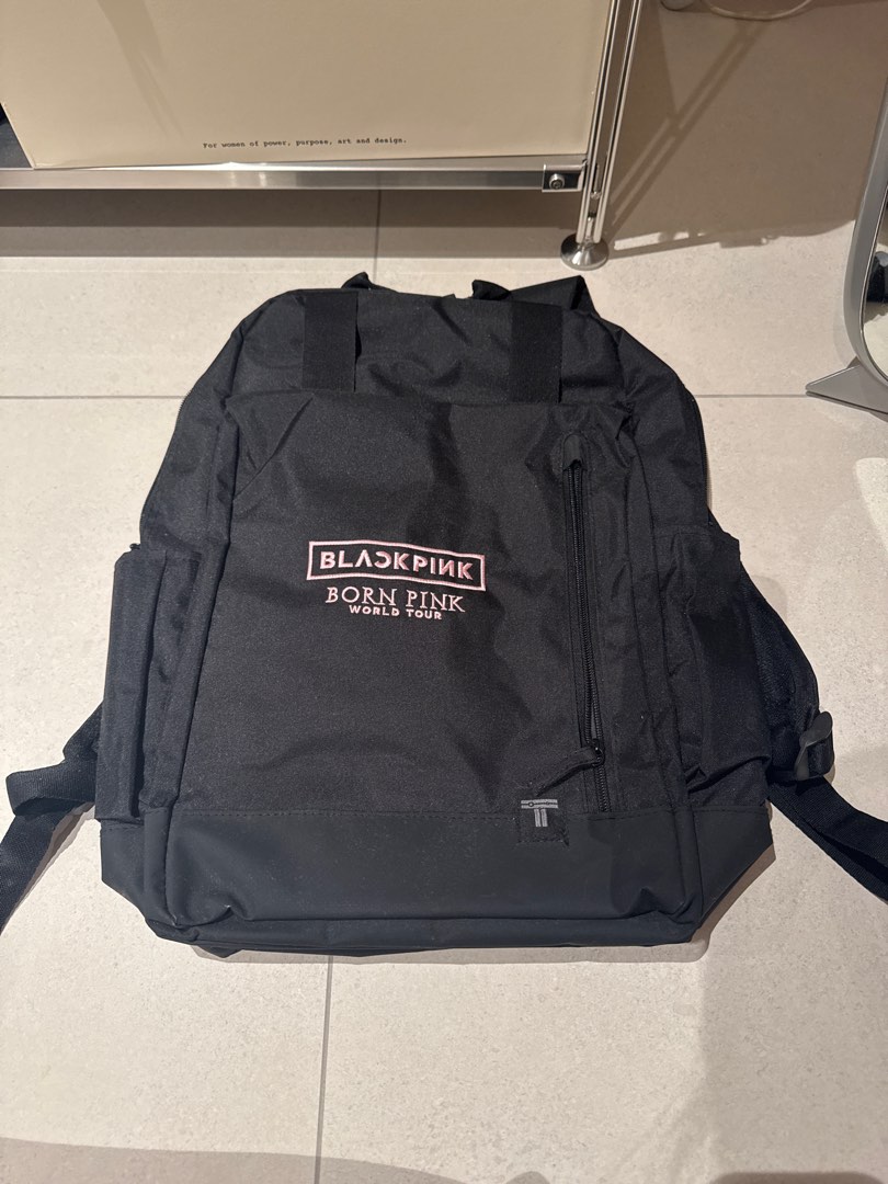 BLACKPINK Born Pink World Tour Backpack, Women's Fashion, Bags ...