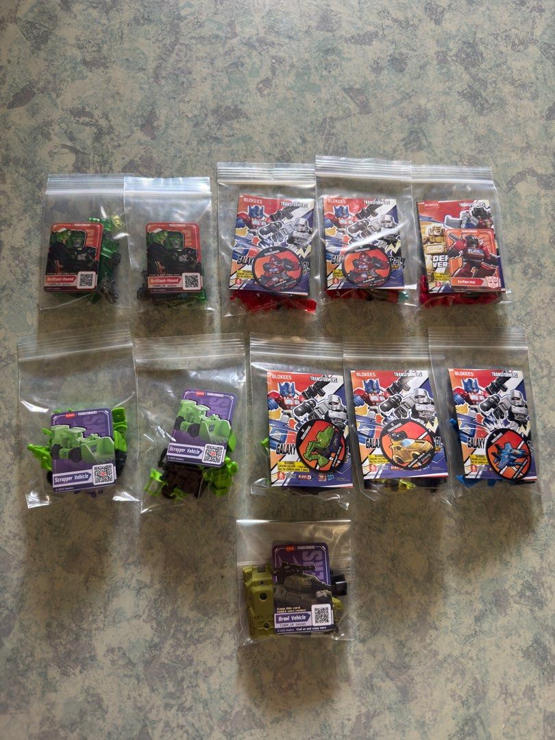 Blockees Transformers Defender Series (Various Characters), Hobbies ...