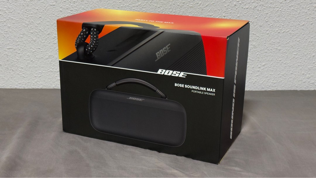 Bose SoundLink Max Portable Speaker - Brand New, Audio, Soundbars ...