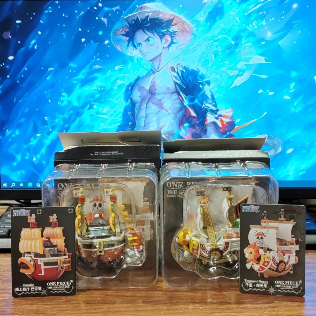 [BOTH FOR $50] One Piece Figurines / Figures / Anime - Thousand Sunny ...