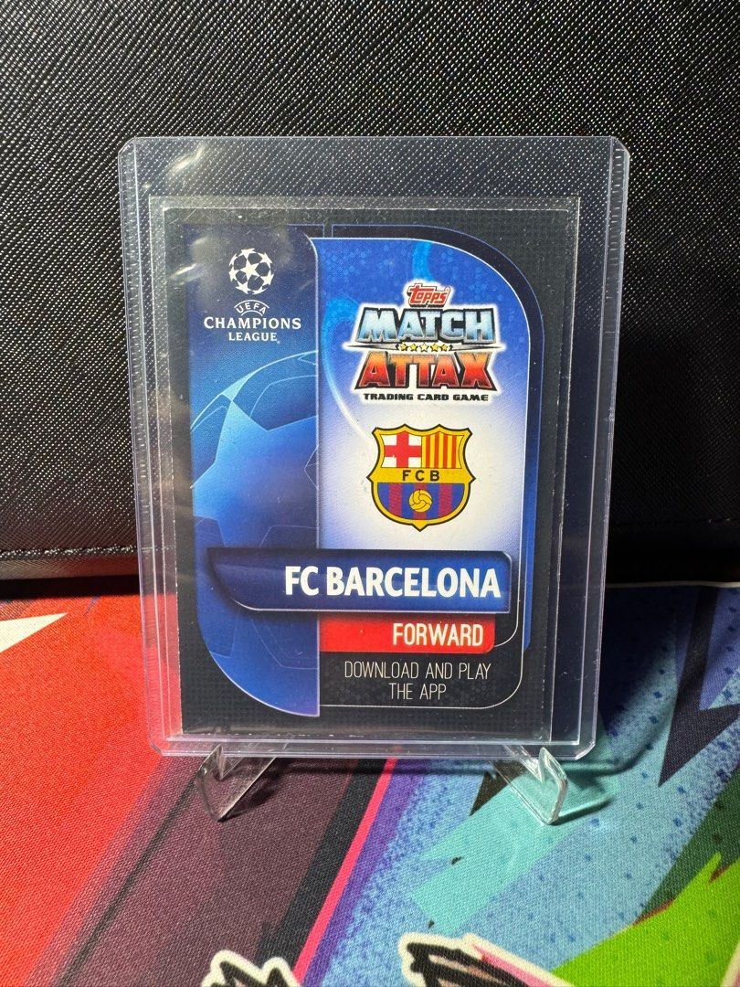 [Both for $8] THE GOATS Messi & Ronaldo Topps Champions League cards ...