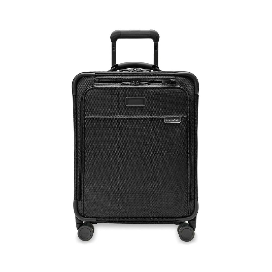 Briggs & Riley 21" Baseline Global Carry-On Spinner - Black. Pilot Crew ...