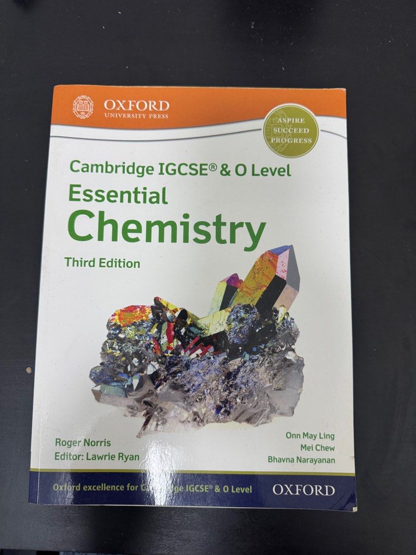 Cambridge IGCSE & O Level Essential Chemistry Revision book, Hobbies ...