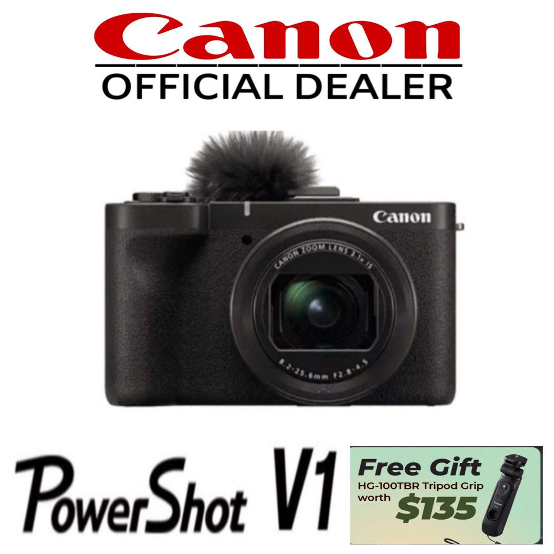 Canon Powershot V1 Digital Camera, Photography, Cameras on Carousell