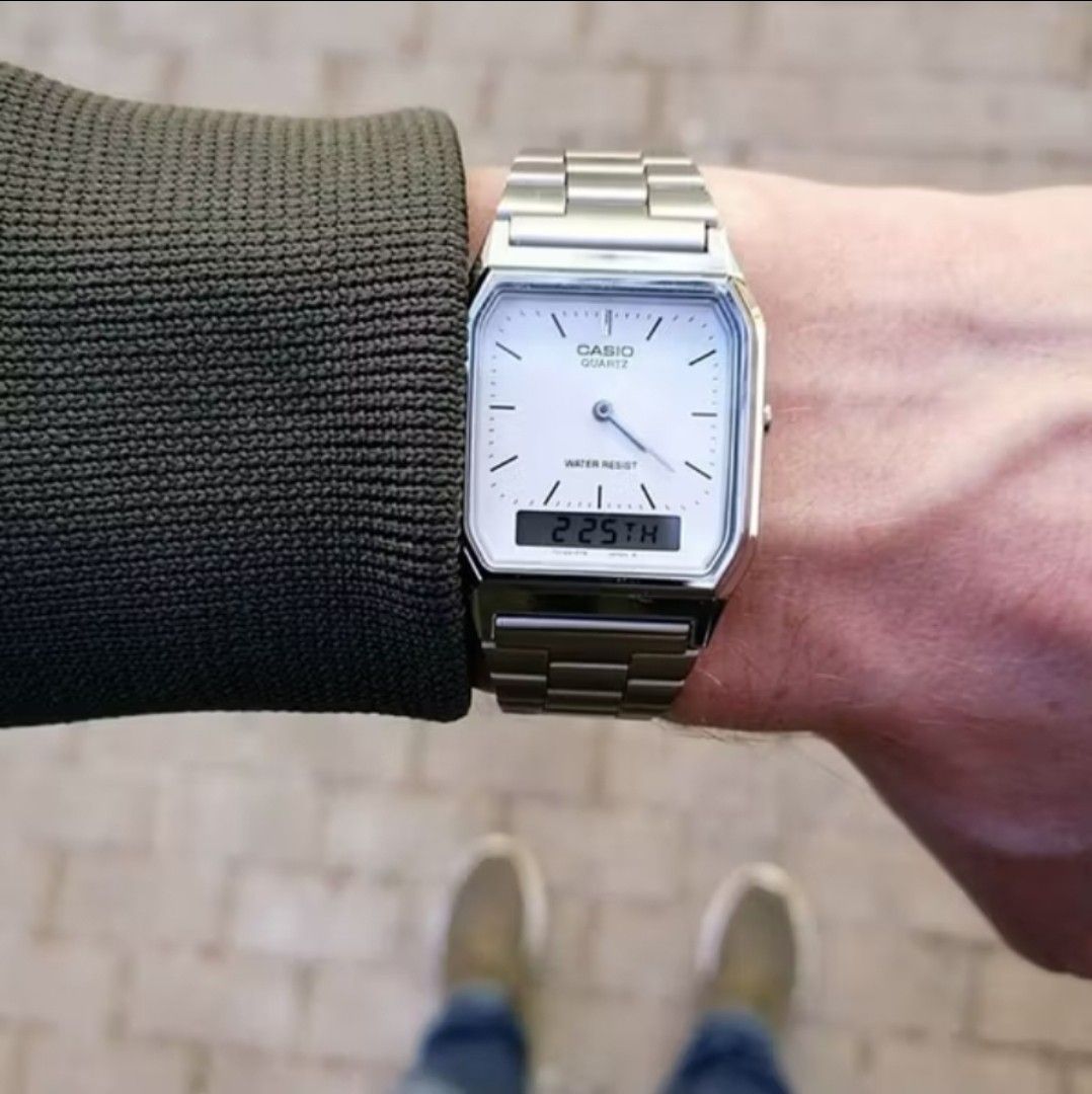 Casio Quartz Analog Digital Watch, Men's Fashion, Watches & Accessories ...