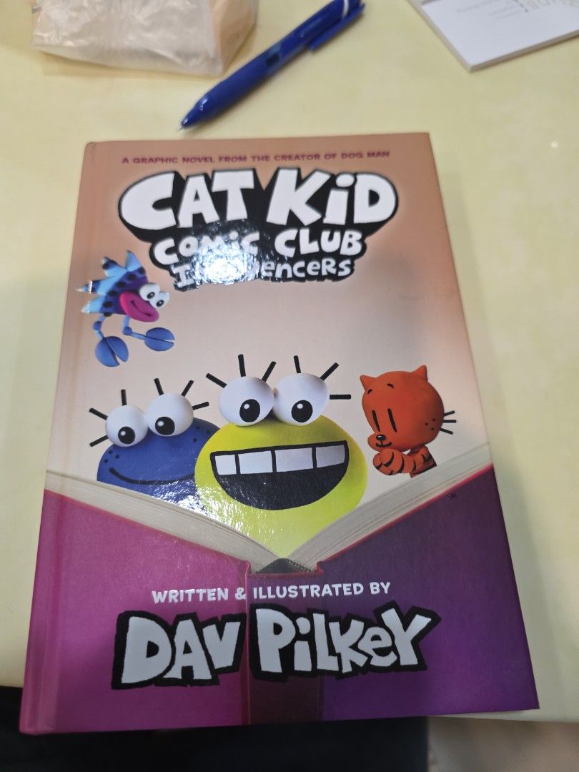 CAT kid comic club influencers by Dav Pilkey, Hobbies & Toys, Books ...