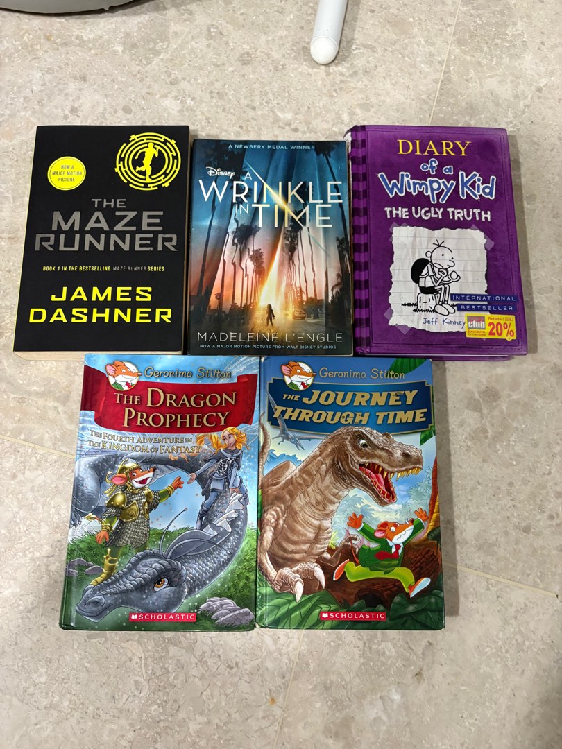 Children's Books Bundle - The Maze Runner, Diary of a Wimpy Kid, etc ...