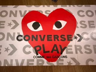 Converse x Comme des Garcons Play Chuck Taylor Low, Women's Fashion ...