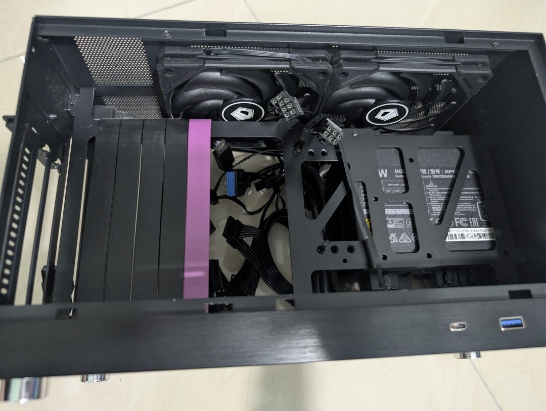 Cooler Master V750 SFX PSU Gold + Shiny Snake S400 PC Case + PCIe 4.0 ...