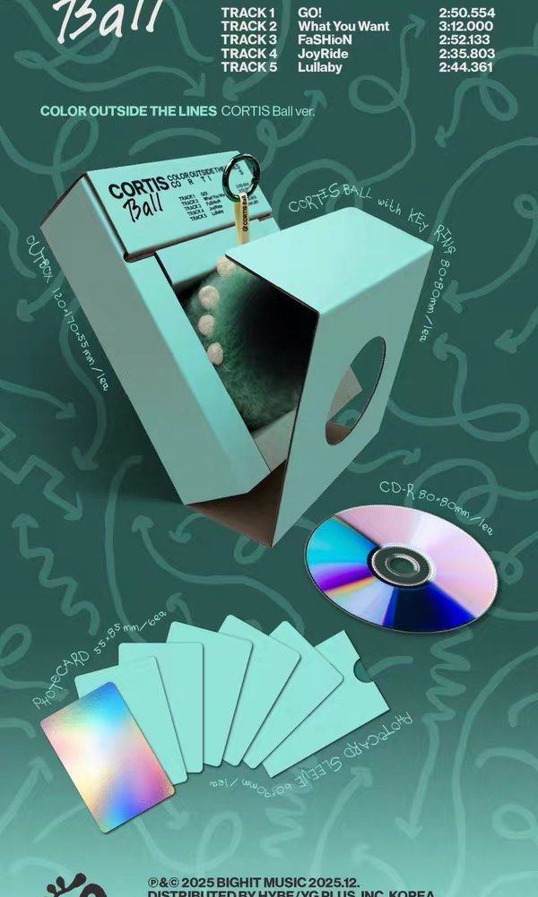 Cortis Ball Second Batch Full Set (6 Set left), Hobbies & Toys, Music & Media, CDs & DVDs on ...