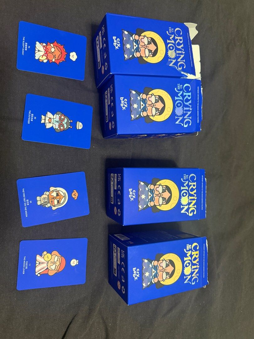 Crybaby Crying to the Moon Blind Box Figures, Hobbies & Toys, Toys ...
