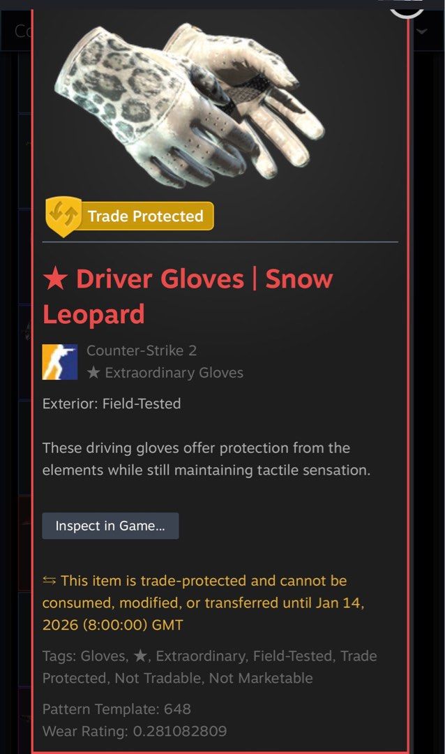 snow leopard patterns cs2