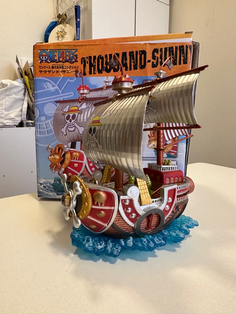 DEFECT - One Piece Thousand Sunny Ship Model Figure, Hobbies & Toys ...