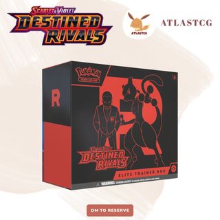[shrinked] Destined Rivals ETB Elite Trainer Box Pokemon, Hobbies ...