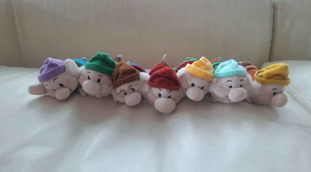 Disney Snow White and the Seven Dwarfs Plush Toys, Hobbies & Toys, Toys ...
