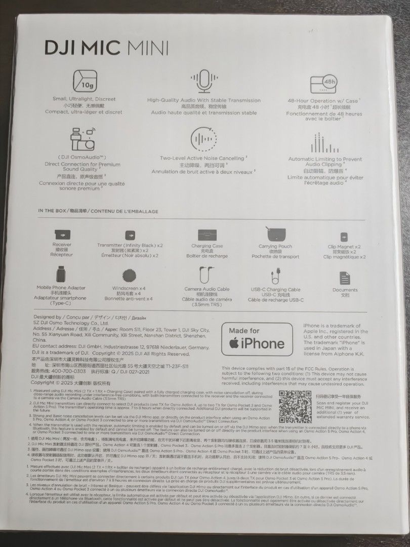 DJI Mic Mini Wireless Microphone, Audio, Microphones on Carousell