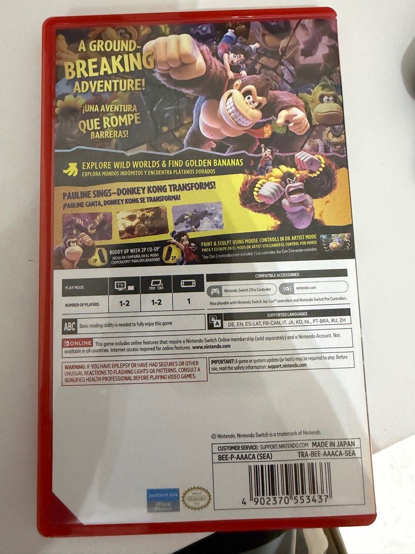Donkey Kong Bananza - Nintendo Switch 2 Game, Video Gaming, Video Games ...
