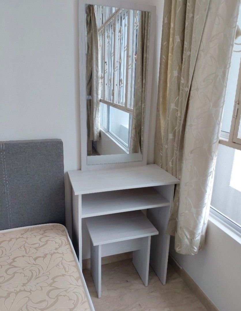 Dressing Table With Mirror free delivery 🚚, Furniture & Home Living ...