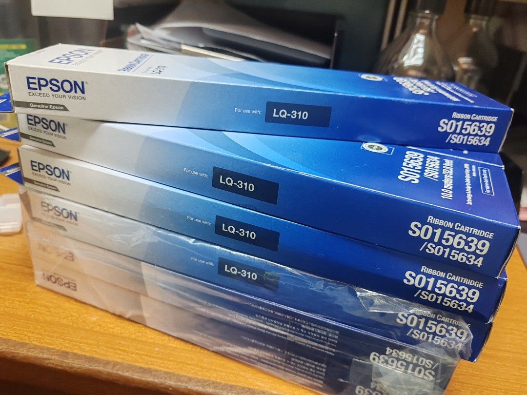 Epson LQ-310 Dot Matrix Printer with Ribbon Cartridges, Computers ...