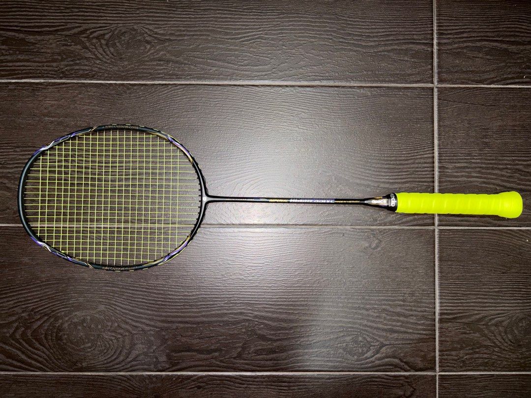 For sale: Apacs Imperial Aggressive 5u badminton racket, Sports ...