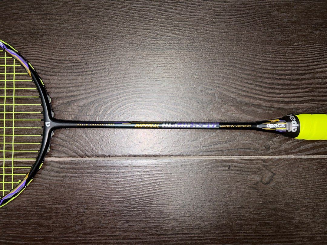 For sale: Apacs Imperial Aggressive 5u badminton racket, Sports ...