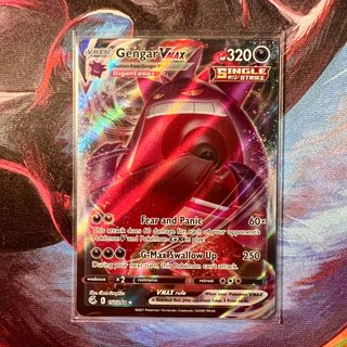 Gengar VMAX #271| Gengar VMAX SIR Fusion Strike | Gengar VMAX Fusion ...