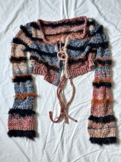 Handmade Knitted Dragon Scale Mittens, Women's Fashion, Coats, Jackets ...