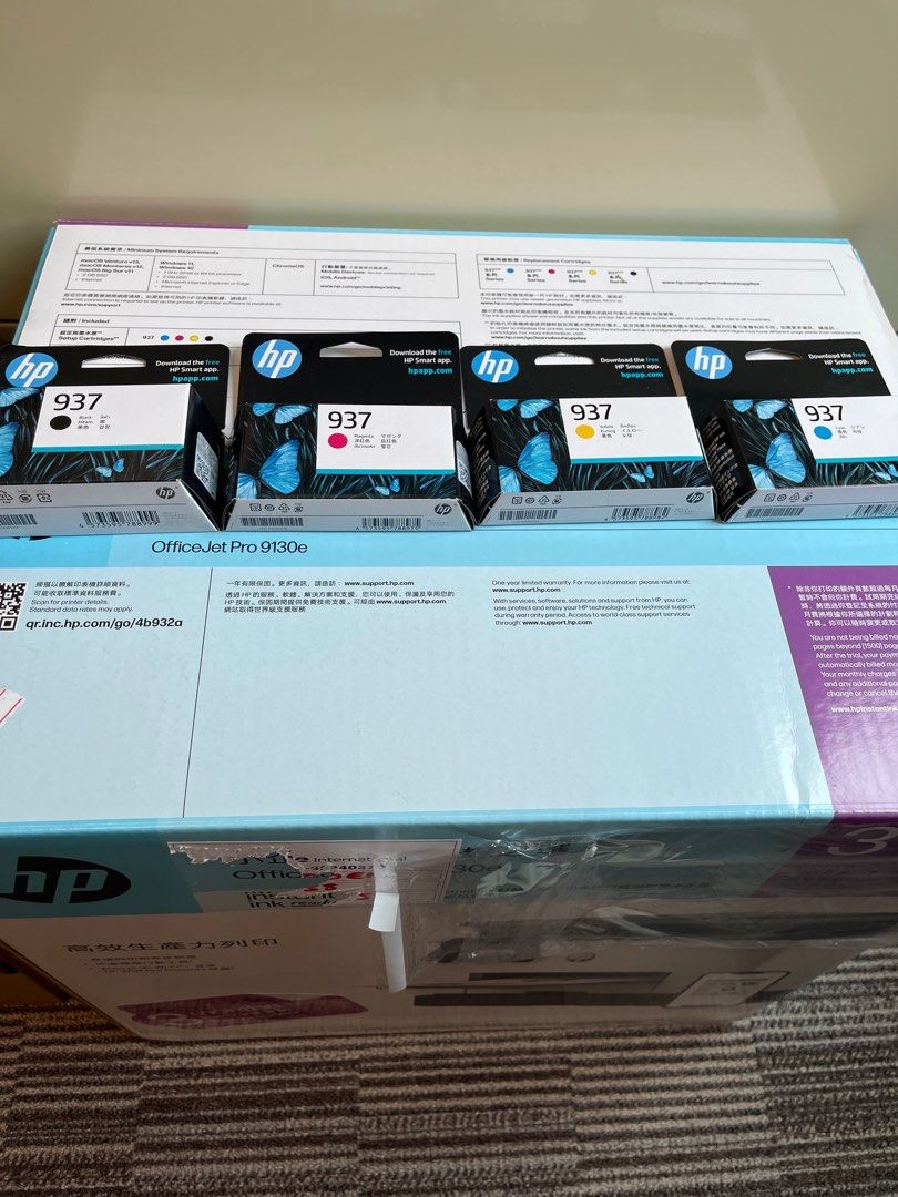 [BRAND NEW 🤩] HP OfficeJet Pro 9130e Printer with Ink, Computers & Tech ...