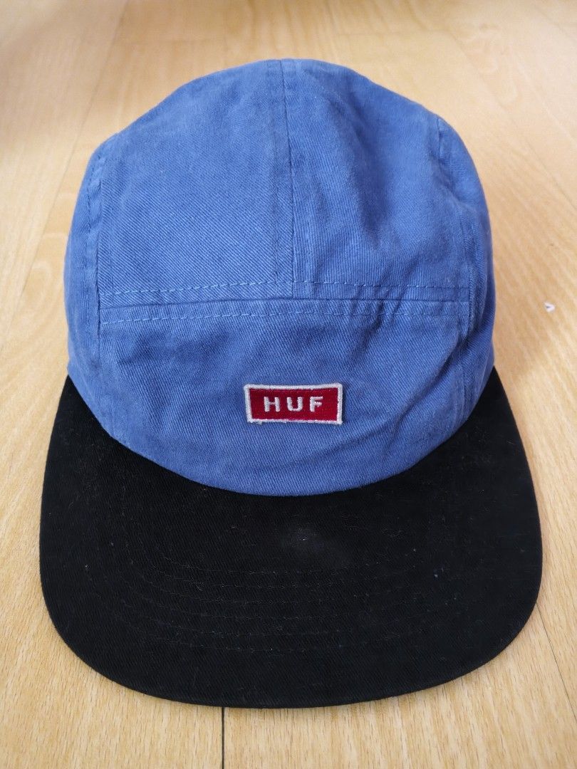 HUF Bar Logo Volley Clipback Hat, Men's Fashion, Watches & Accessories ...