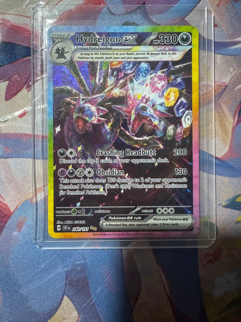 Hydreigon ex 240, Hobbies & Toys, Toys & Games on Carousell