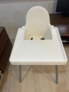 IKEA Antilop High Chair - White, Babies & Kids, Nursing & Feeding, Baby ...