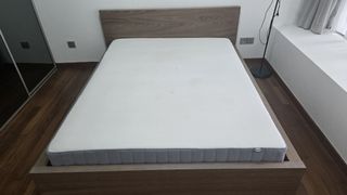 IKEA Bed Frame with Mattress, Furniture & Home Living, Furniture, Bed ...