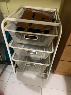 IKEA RÅSKOG Utility Cart - White, Furniture & Home Living, Furniture ...