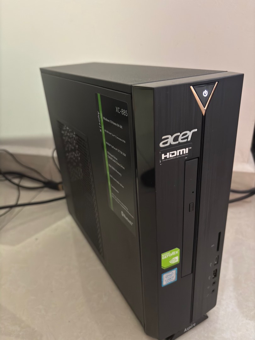 🔥Intel i7🔥 Acer Aspire XC-885 1000GB HDD+SSD 16GB RAM PC Home Work ...