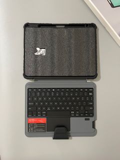 Ipad A16 Silver Touchpad Keyboard Case Viral Tik Tok, Mobile Phones ...