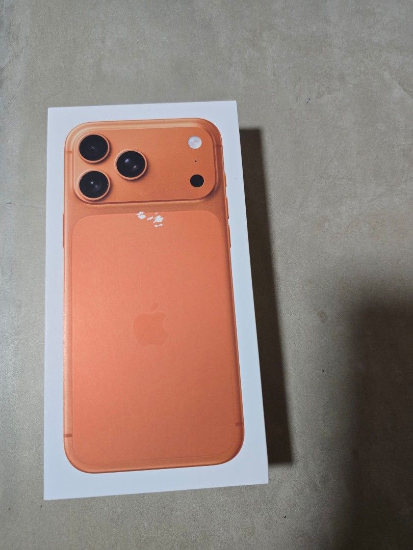 iPhone 17 Pro Max Cosmic Orange 256GB, Mobile Phones & Gadgets, Mobile ...